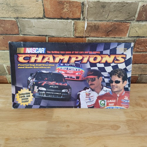 Nascar Champions Board Game Milton Bradley Jeff Gordan Dale Earnhardt ...