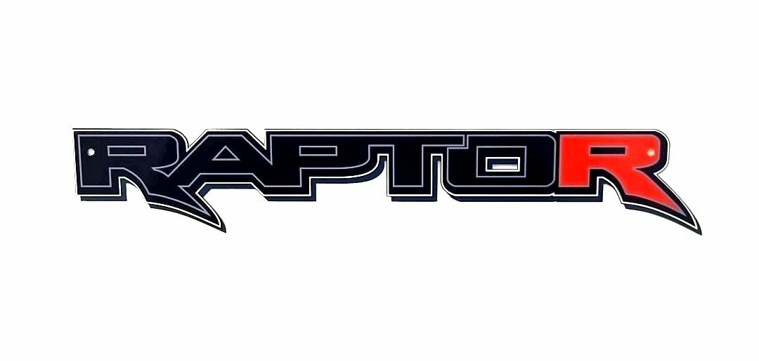 Ford Raptor "R" Emblem Logo – Flat Steel Sign | eBay