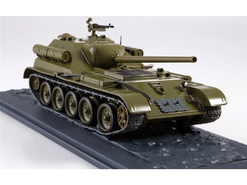 Modimio Soviet SU-101 Heavy Self-propelled Artillery Tank ABS Tank ...