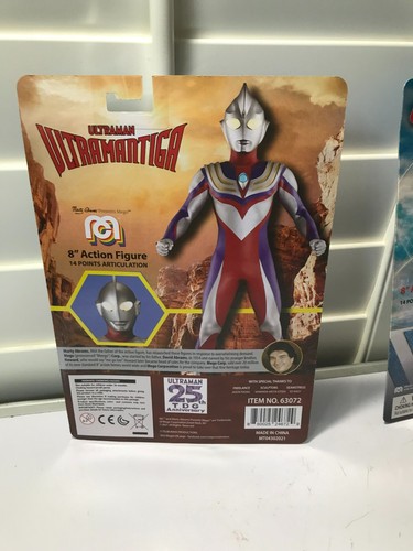 Ultraman Ultramantiga Mego 8" Kaiju Sci-fi Action Figure Toy ...