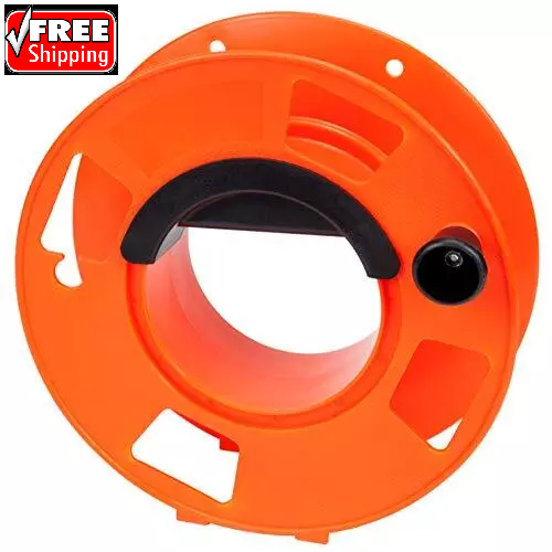 Cord Reel Holder Extension Storage Heavy Duty Tangle Free 100 Ft Orange ...