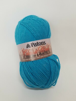 Patons Classic Wool MERINO ideal for Knit, Crochet and Felted projects ...