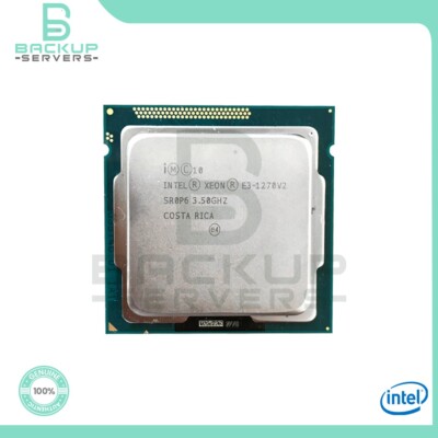 SR0P6 Intel Xeon E3-1270V2 4-Core 3.50GHz 5.0GT/s 8MB LGA1155 69W CPU ...
