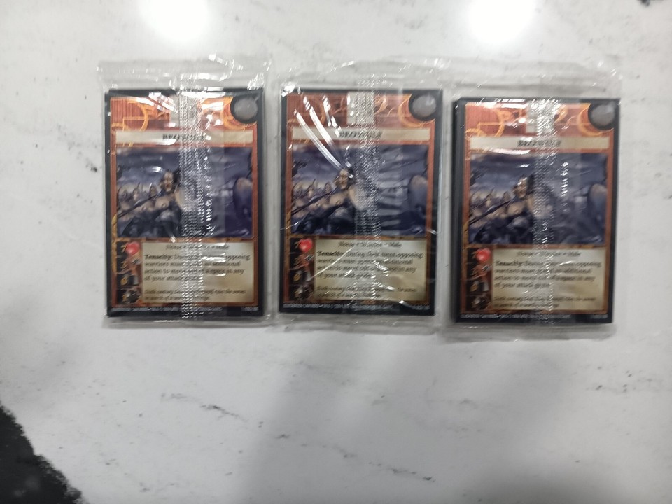 (3) History Channel Anachronism CCG Promo Card Deck Sealed! FREE ...
