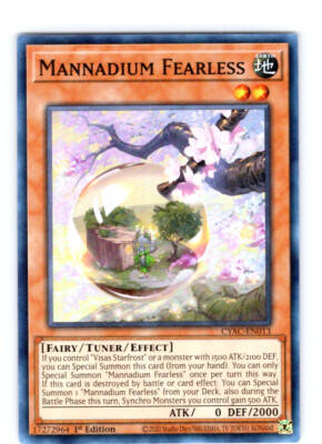 Yu-Gi-Oh! TCG Mannadium Fearless CYAC-EN013 | eBay