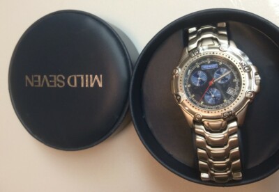 Vintage Mild Seven Chronograph Watch | eBay