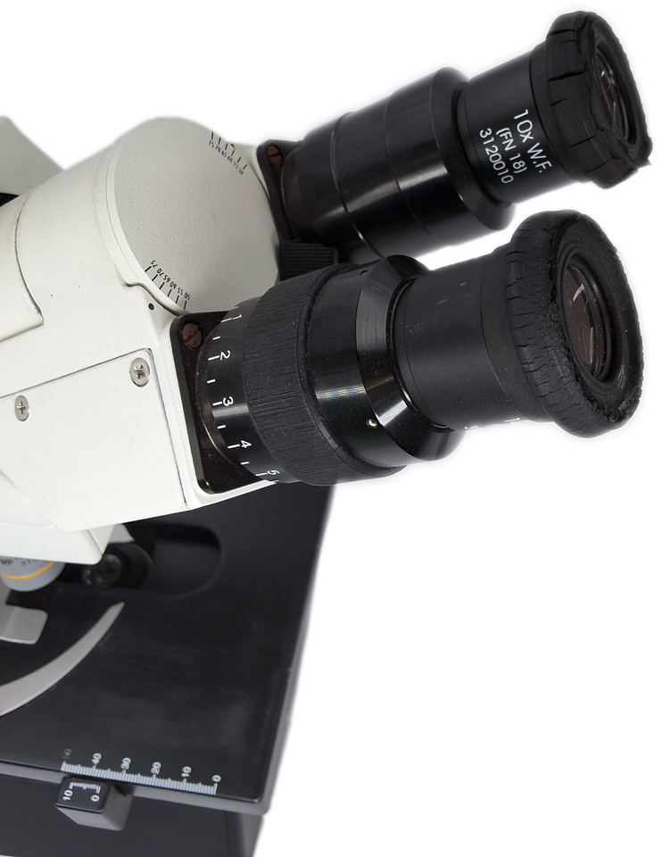 US Micro CXrIII Plan Achro Research Microscope 4x/10x/20x/40x Binoc ...