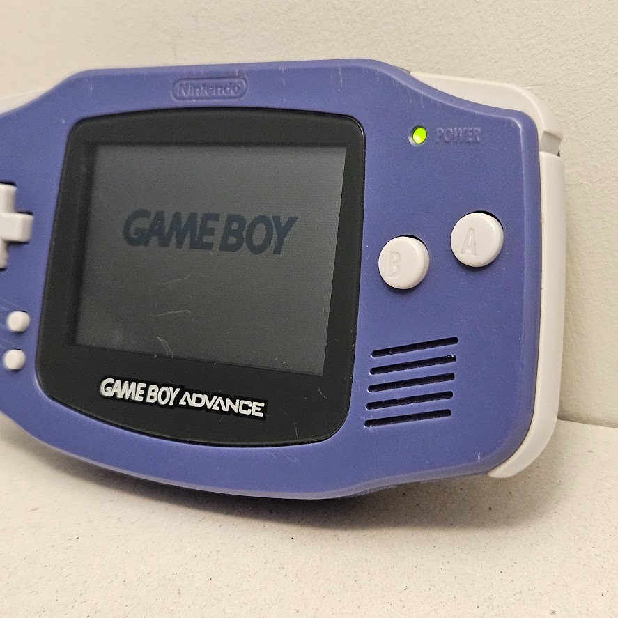 Nintendo Gameboy Advance GBA Handheld System Console Indigo Purple ...