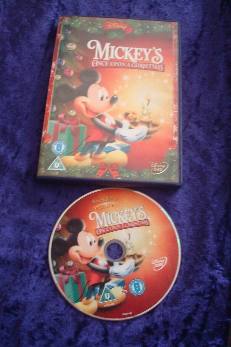 Mickeys Once Upon A Christmas Dvd Omslag Mickey's Once Upon A