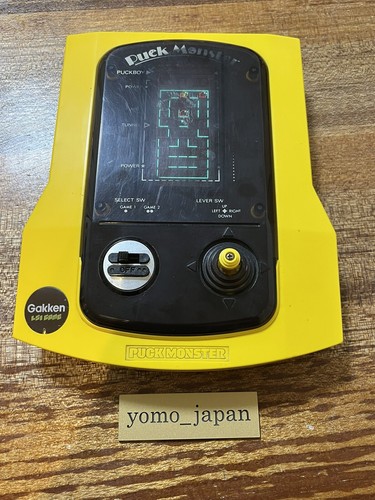 Vintage Gakken LSI Game Puck Monster Pac Man Console Tested Working | eBay