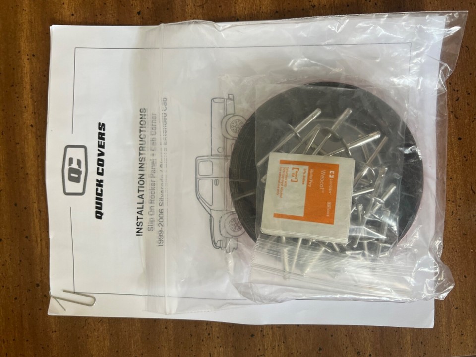 OAM Quick Covers: Silverado/Sierra Slip On Rocker Panel + Cab Corner ...