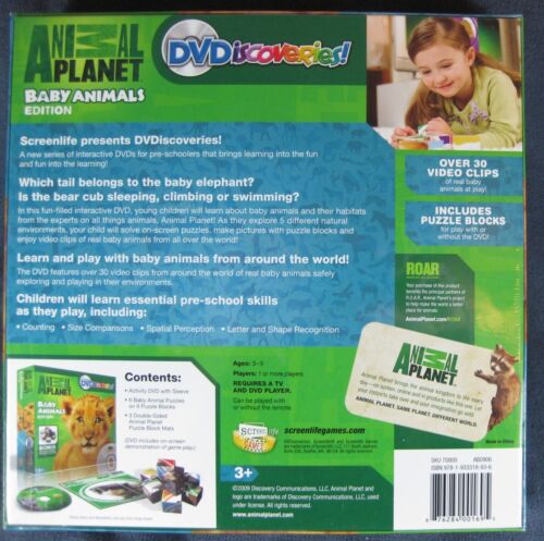 DVDiscoveries Baby Animials Edition Animal Planet Interactive Learn ...