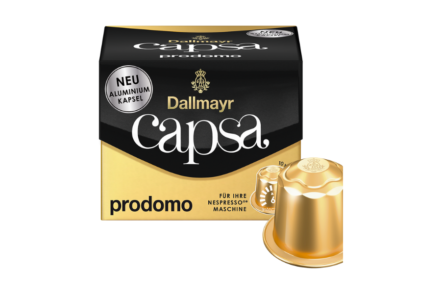 Dallmayr CAPSA coffee pods for NESPRESSO machines PRODOMO -SHIPS FREE ...