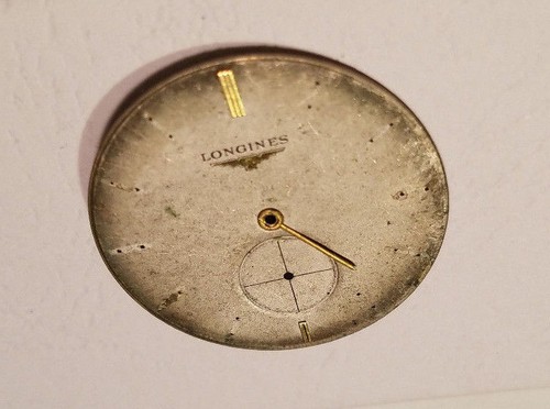 Vintage LONGINES Watch Dial White Gold 29mm AS-IS FOR PARTS REPAIR | eBay
