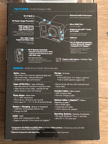 GoPro 3 Black Edition Surf Camcorder - Black/Silver for sale online | eBay