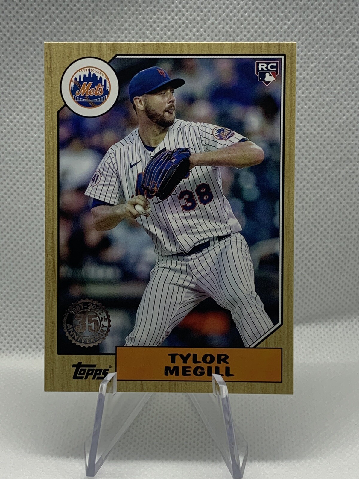 2022 Topps Series 1 Tyler Megill RC 1987 35th Anniversary Insert #T87 ...