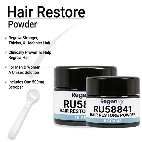 RegenRx Hair Growth & Restore RU58841 Unisex Hair Loss & Regrowth Pure ...