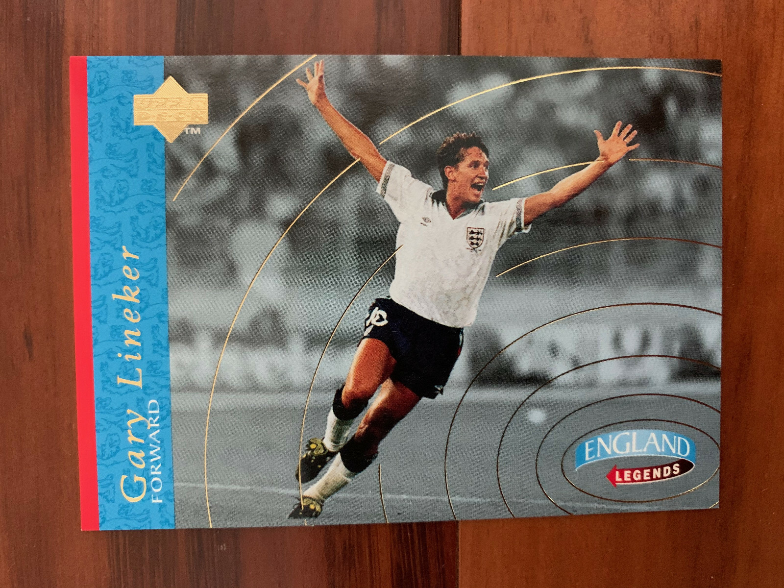 1997 Upper Deck England Soccer Card - GARY LINEKER Mint | eBay