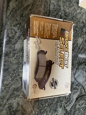 BRAKE BEST SELECT CERAMIC FRONT BRAKE PADS C1306 | eBay
