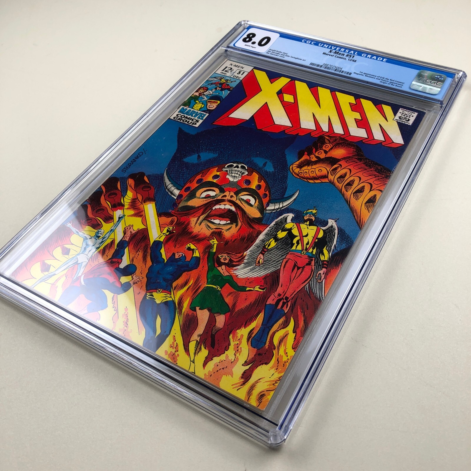 (Uncanny) X-Men #51 (1968) CGC 8.0, 1st Erik the Red | eBay