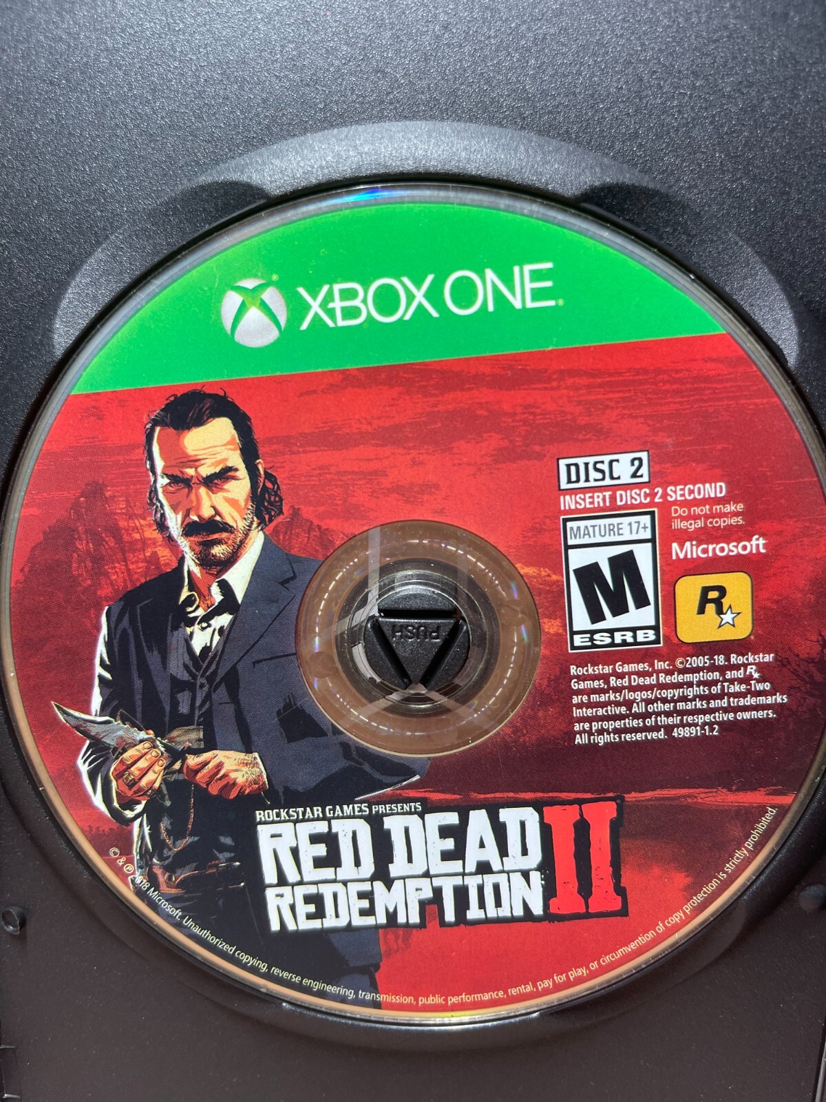 Red Dead Redemption 2 Xbox One (disc only) 710425498916 | eBay