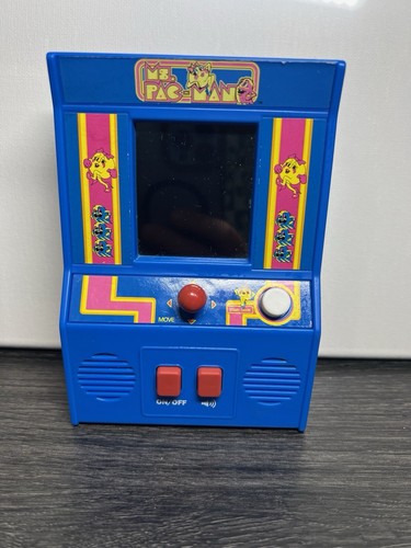 Mini Arcade Ms. Pac-Man Portable Game Device Video Game Working ...