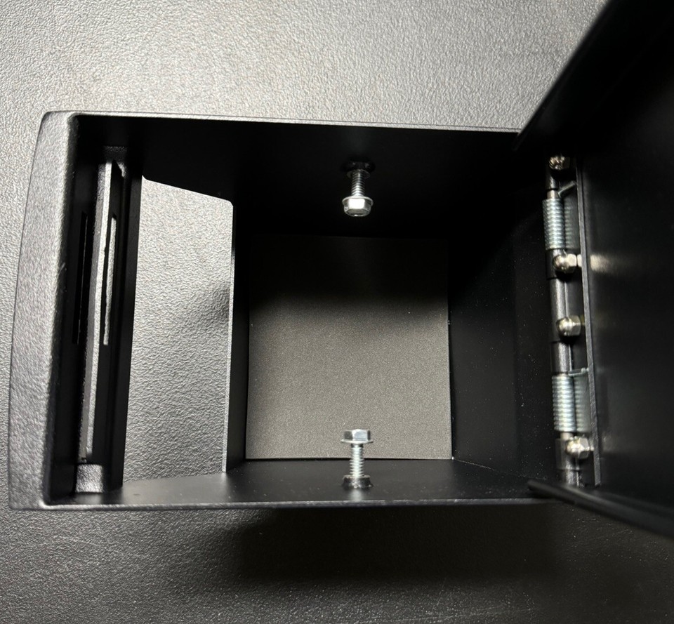 Steel Center Console Lock Vault Box Fit 2018-2024 Jeep Wrangler JL ...