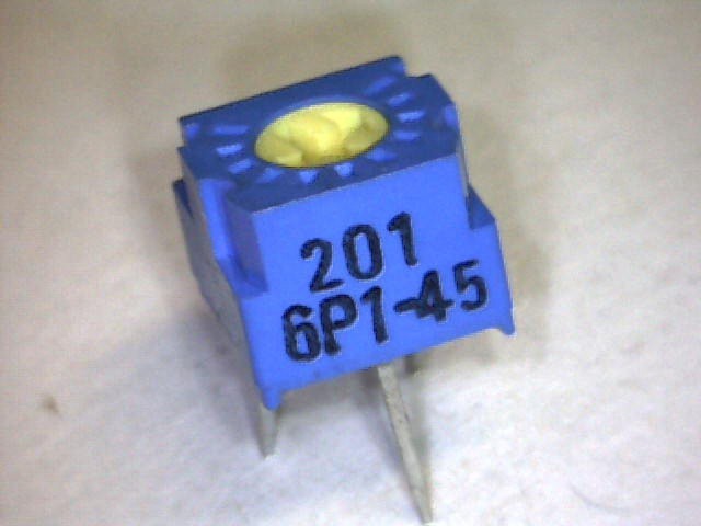 10x Trimmer 10k stehend TOCOS GF063 Trimmpoti Single Turn Cermet ...