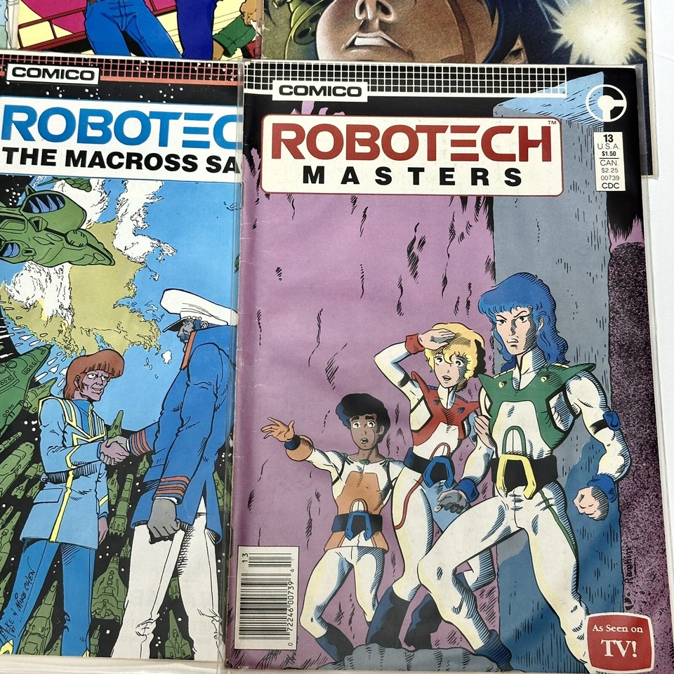 Robotech Macros Saga 13 16 17 19 26 Masters #13 Vintage 6 Issue Comico ...