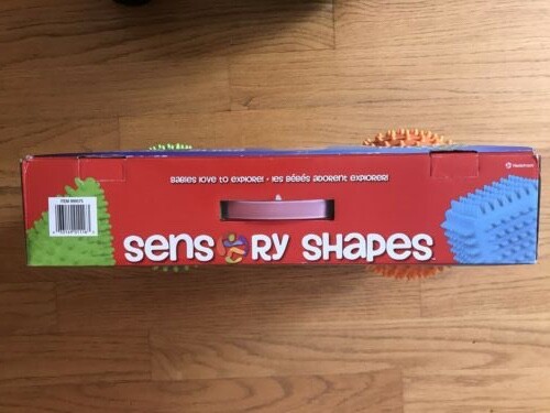 Hedstrom Soft Bristle Sensory Balls Shapes Toys~ Total 8 Shapes ~ NEW ...
