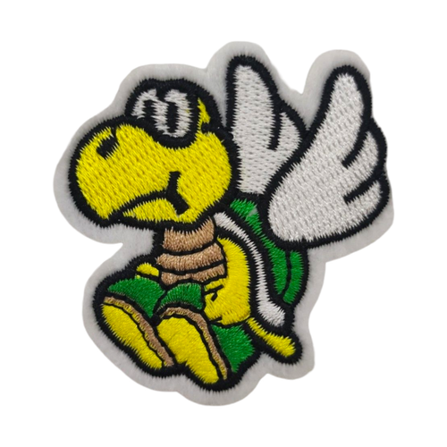 Patch Koopa Troopa tortue super mario thermoadhésif pour vêtements ...
