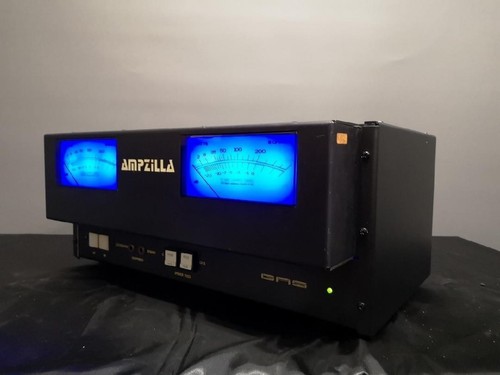 Vintage GAS AMPZILLA II Stereo Power Amplifier Serviced Blue LED ...