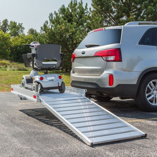 Elevate Outdoor ACC-500 Premium Aluminum Cargo Carrier with Ramp - 500 ...