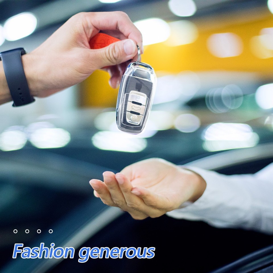 Transparent Key Fob Cover Car Key Protector Car Key Case Protector Car ...