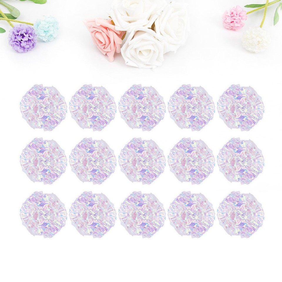 15Pcs Cat Toy Ringing Paper Balls Interactive Cats Toy Candy Colored ...
