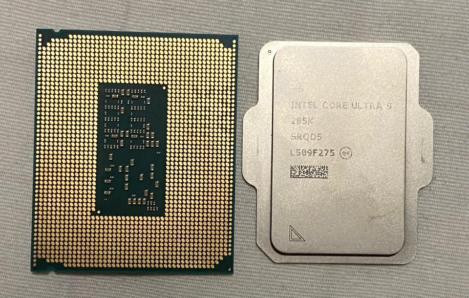 Delidded Non Working Intel Core Ultra 9 285K Desktop Processor - Read ...