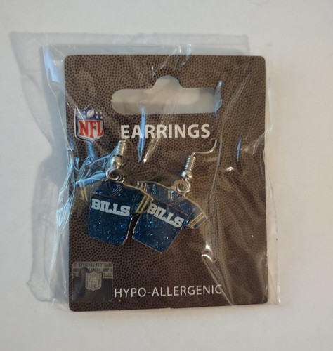 NFL Buffalo Bills Earrings Jersey Dangle | eBay
