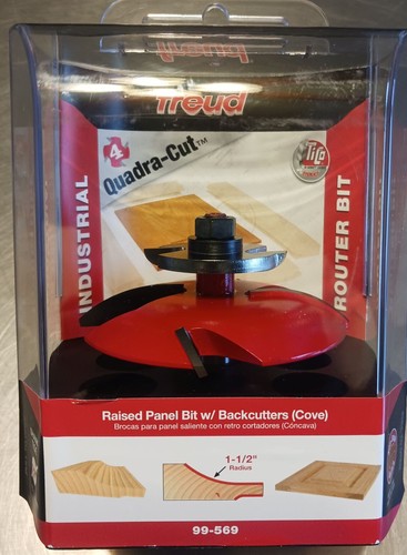 Freud 3-1/2" Raised Panel Router Bit w/Backcutters | eBay