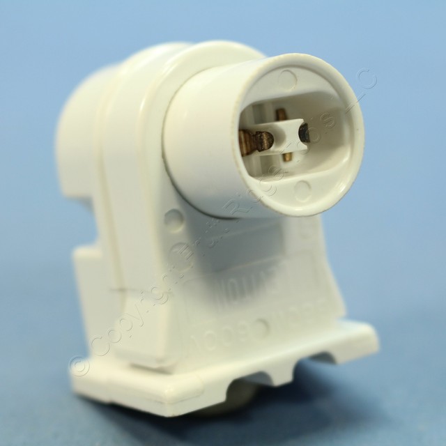 Leviton High Output T8 T12 Fluorescent Light Lamp Holder Socket Plunger ...