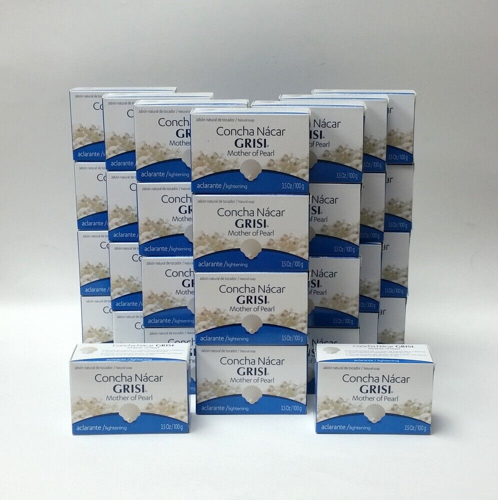 Grisi Natural Mother of Pearl Soap Lightening 3.5 oz Jabon Concha Nacar ...