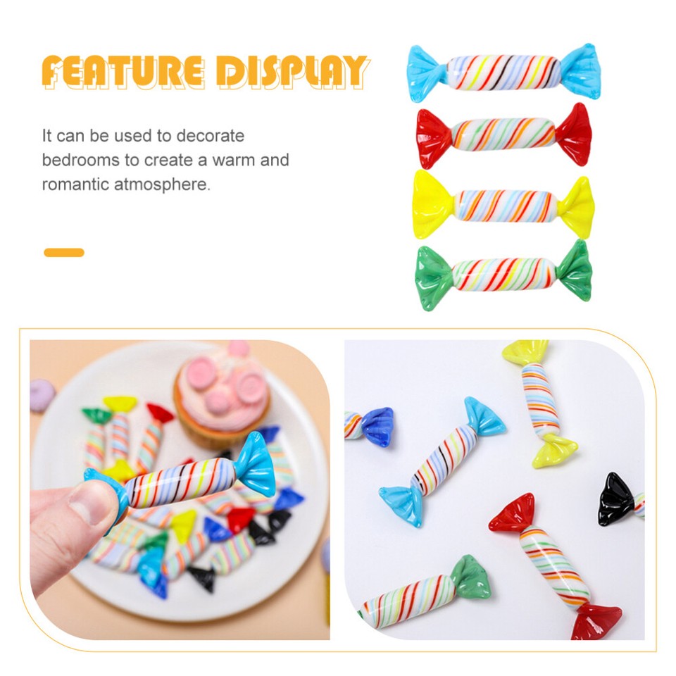 4pcs fake glass candy wedding table scatter wedding candy decoration ...