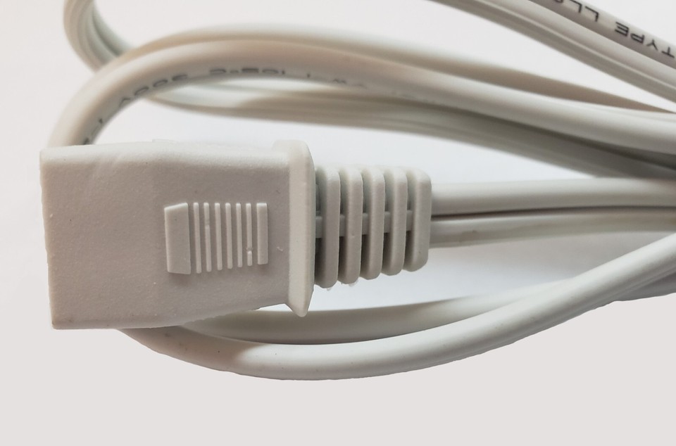 Replacement AC Power Cord Rheem Roberts Reel to Reel Player 2-Pin Round ...