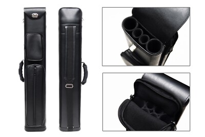 4x6 Pro Combo Pool Cue Case 4Butts 6Shafts Carry Billiard Pool Cue ...