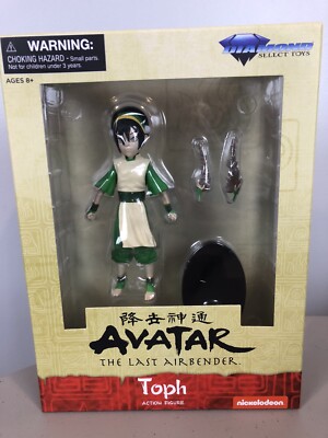 The Last Airbender Toph Action Figure Diamond Select Toys Nickelodeon ...