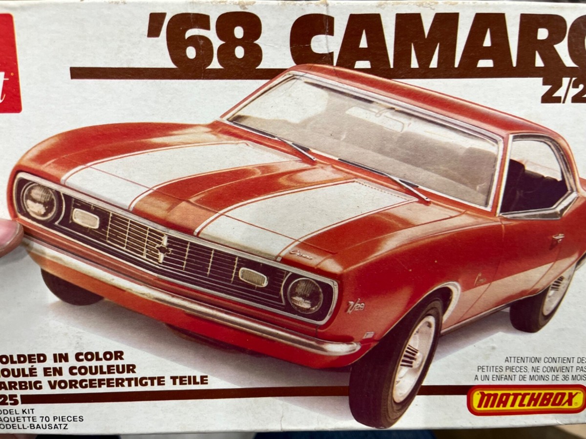 1968 Camaro Plastic Model Kits Camaro SS 69 (Lv.4) — La Ribouldingue