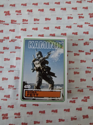 TBT Star Wars Boba Fett #143 Throwback Thursday Photo Variation TOPPS ...