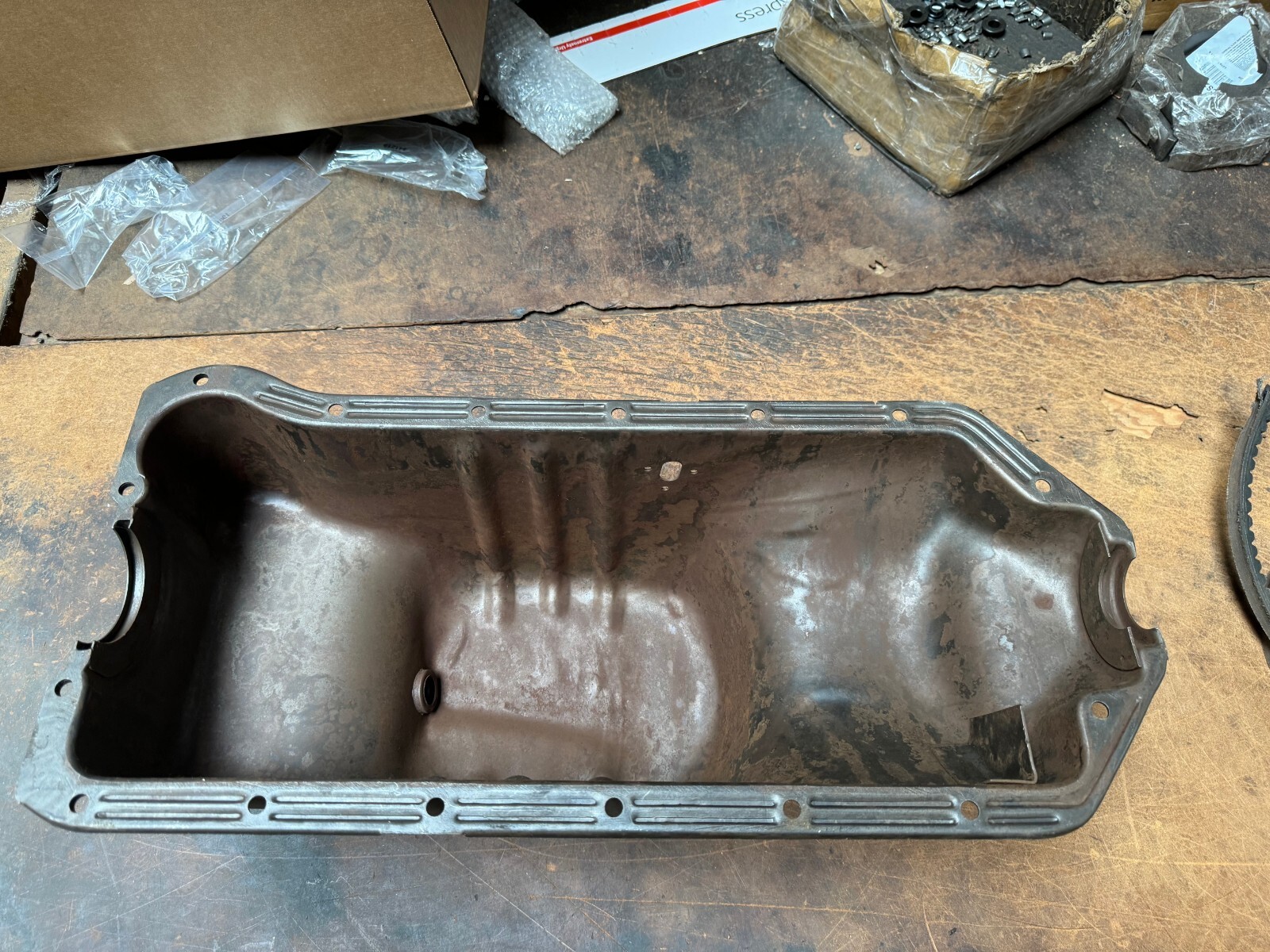 Original 1949 1950 1951 1952 1953 Flathead Ford Mercury Oil Pan 8BA ...