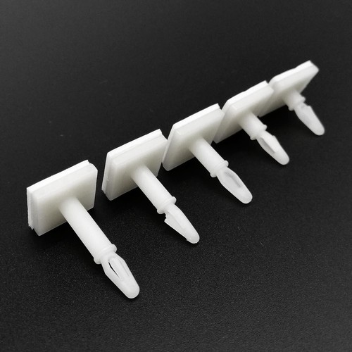 25pcs Adhesive Glue Nylon Plastic Standoff Spacer Snap Fixed Stick PCB ...