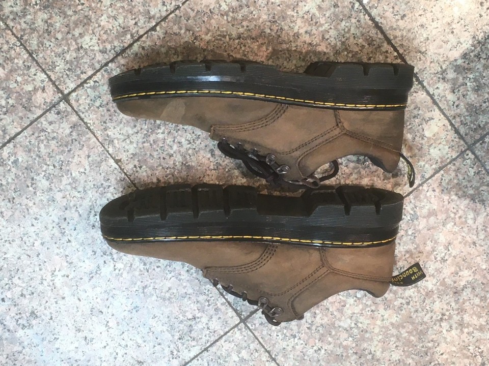 Dr. Doc Martens Reeder Mens 10 Womens 11 Brown Leather Shoes Boots ...