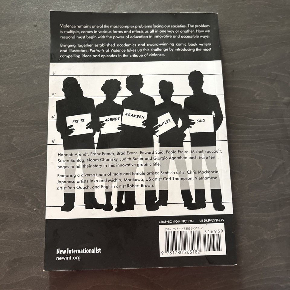 Portraits of Violence, Sean Michael Wilson, Paper | eBay UK